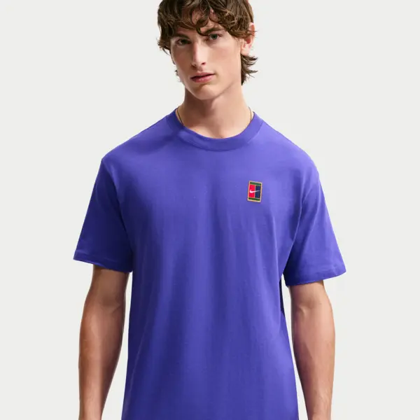 Nike Court Max90 Tennis T-shirt - Purple