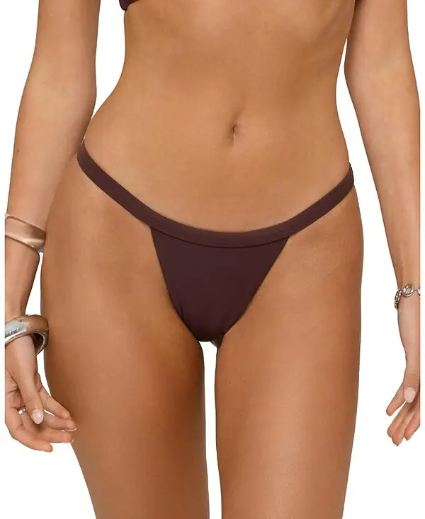 EDIKTED Zarai Bikini Bottom - Brown