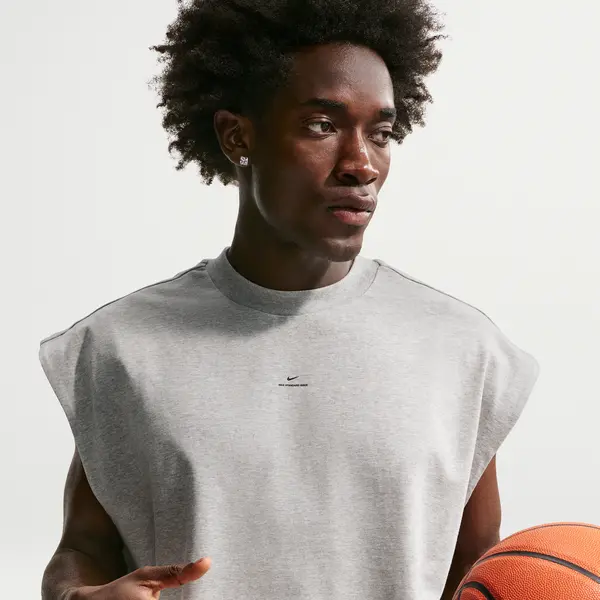 Nike Standard Issue Dri-fit Game Basketball Sleeveless Top - Grey