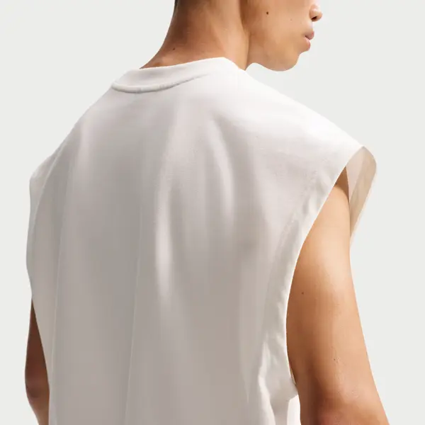 Nike Standard Issue Dri-fit Basketball Sleeveless Top - White