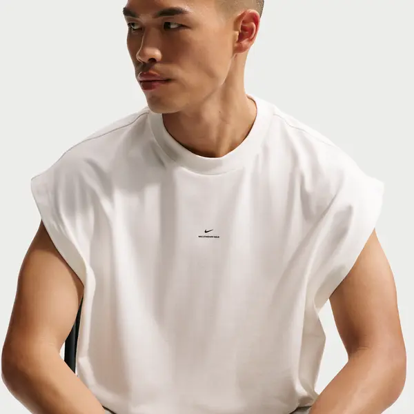Nike Standard Issue Dri-fit Basketball Sleeveless Top - White