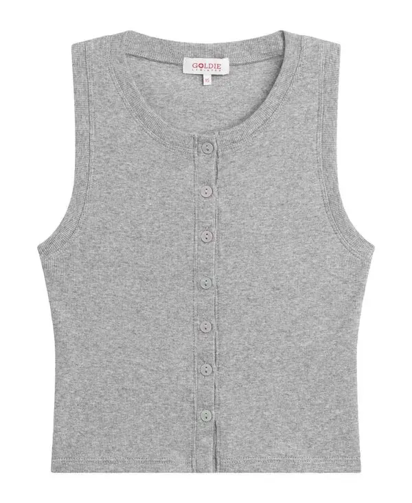 Goldie LeWinter Riley Vest - Gray Heather