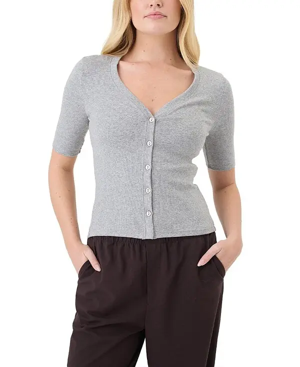 Goldie LeWinter Nathalie Cardigan - Gray Heather