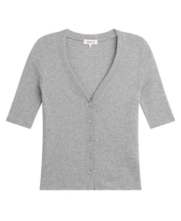 Goldie LeWinter Nathalie Cardigan - Gray Heather