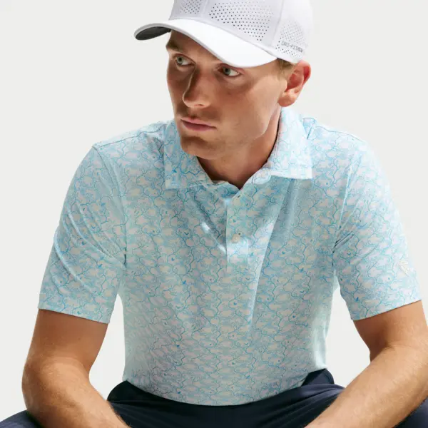 Nike Tailored Performance Microprint Golf Polo