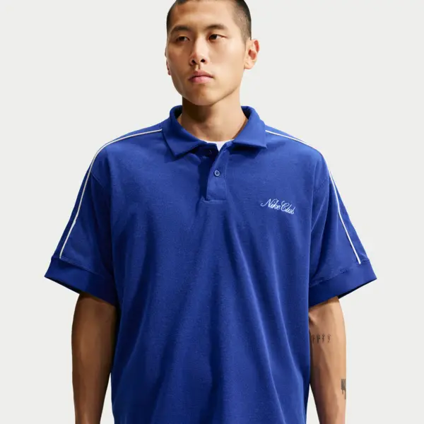 Nike Sportswear Club French Terry Polo - Blue