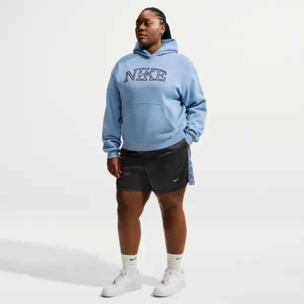 Nike Sportswear Chill Lace Loose Mid-rise Shorts - Grey