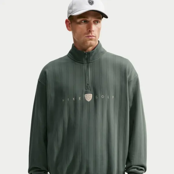 Nike Fairway Fresh Therma-fit Oversized 1/2-zip Golf Top - Green