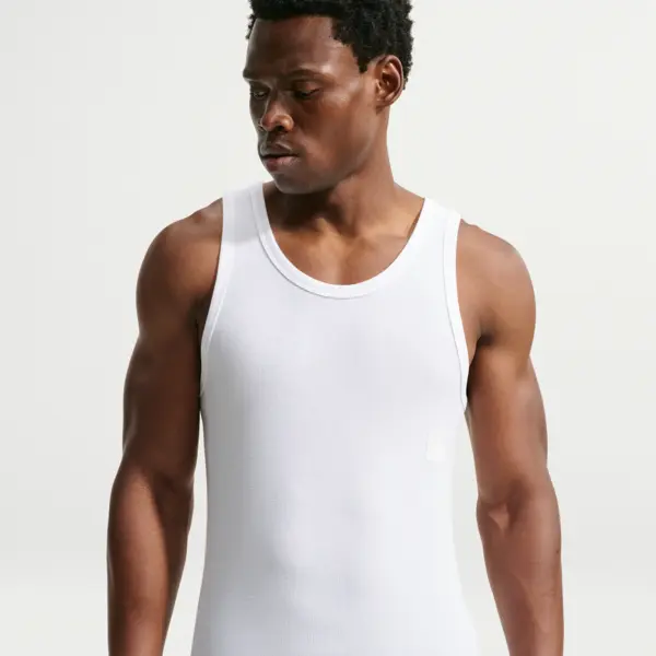Nike N.a.c. Dri-fit Ribbed Tank Top - White