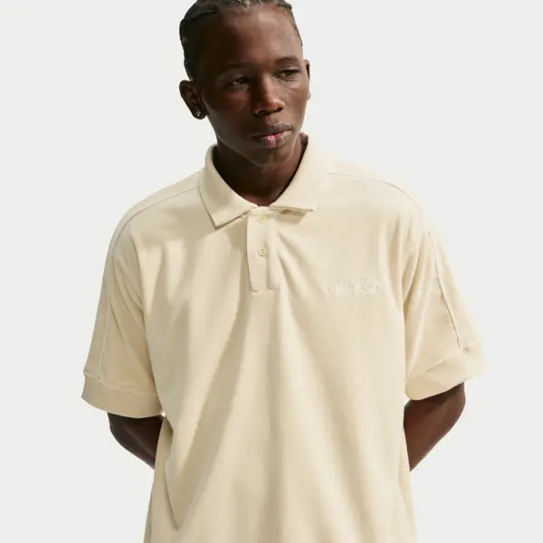 Nike Sportswear Club French Terry Polo - Brown