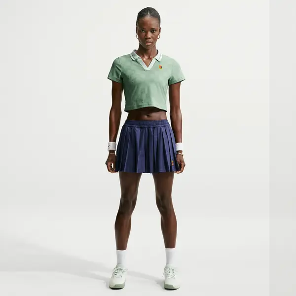 Nike Nikecourt Court Collection Dri-fit Tennis Polo - Green