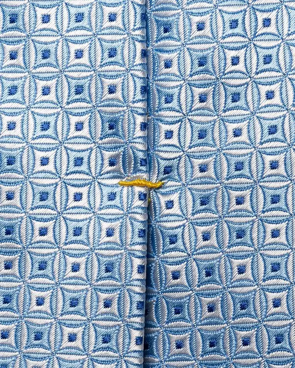 Eton Geometrical Silk Neck Tie