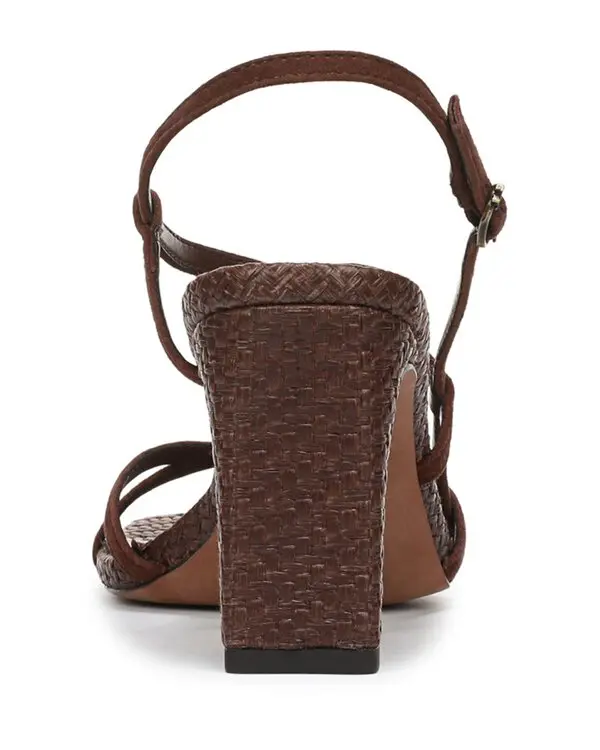 Sam Edelman Elissa Leather Block Heel Sandals