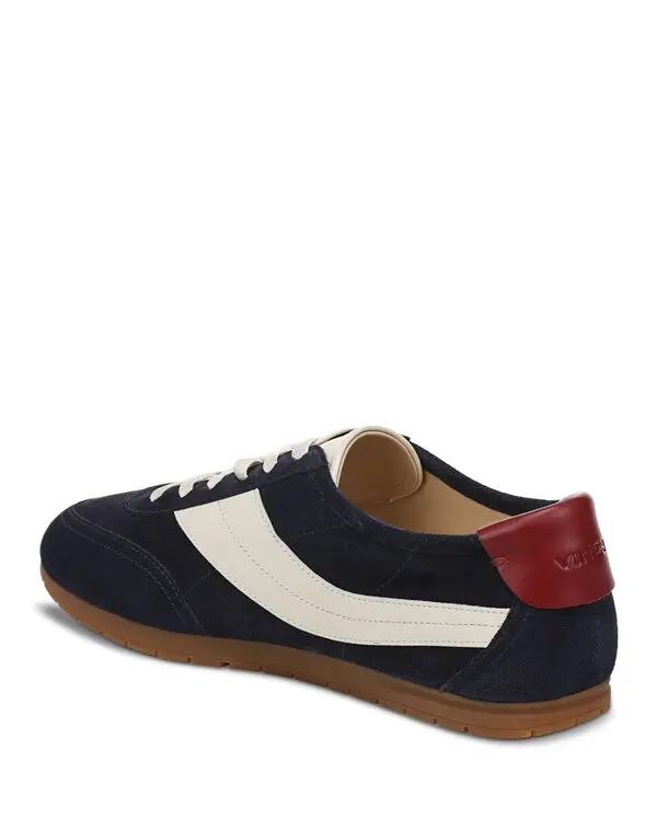 Vince La Runner Suede Slip On Sneakers - Cosmic Blue