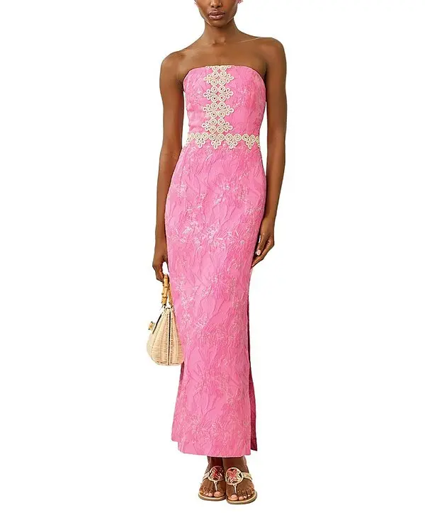 Lilly Pulitzer® Kristella Maxi Dress - Conch Shell Pink