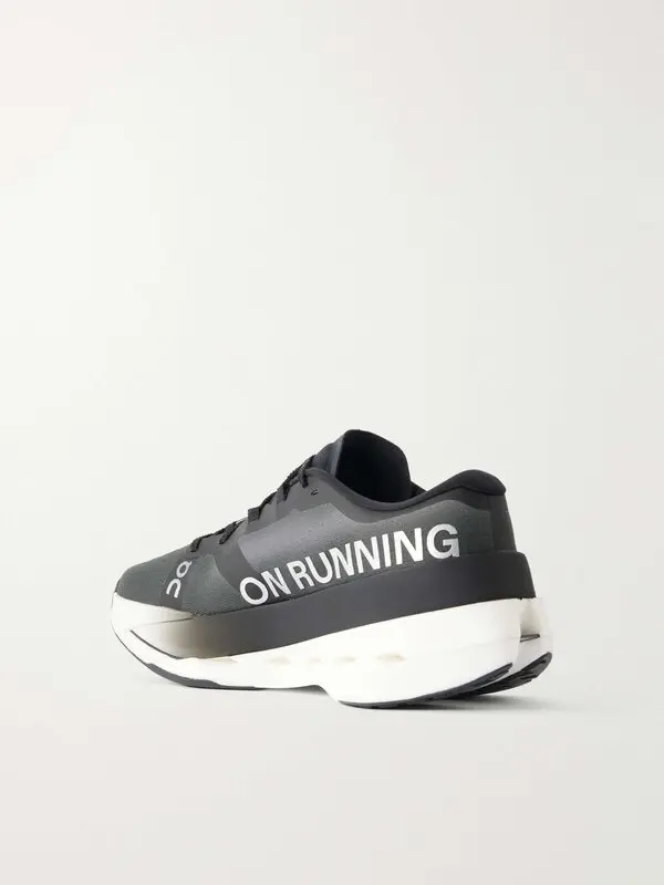 On Cloudboom Max Rubber-trimmed Mesh Sneakers