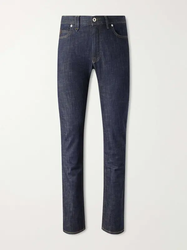 Brioni Meribel Straight-leg Jeans - Blue