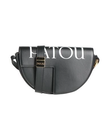 PATOU Cross-body Bag Calfskin, Zamak - Black