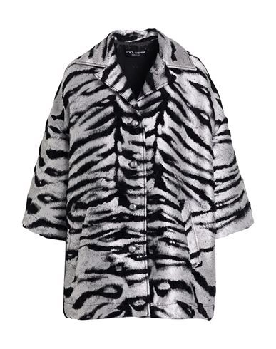 Dolce & Gabbana Coat Size Polyester, Acrylic, Acetate, Metallic Polyester - Silver