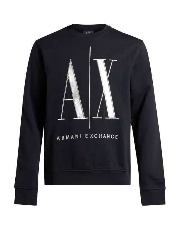 Armani Exchange Sweatshirt Cotton - Navy
