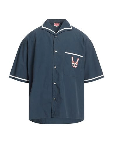 Kenzo Shirt Size Cotton - Navy