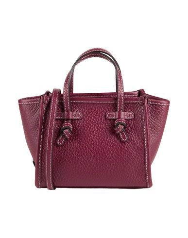 GIANNI CHIARINI Handbag Plum Leather - Purple
