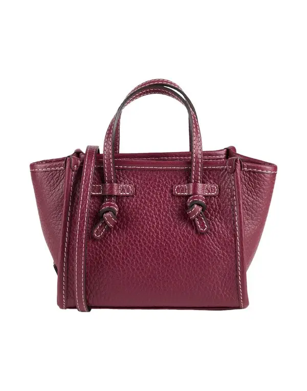 GIANNI CHIARINI Leather Handbag - Purple