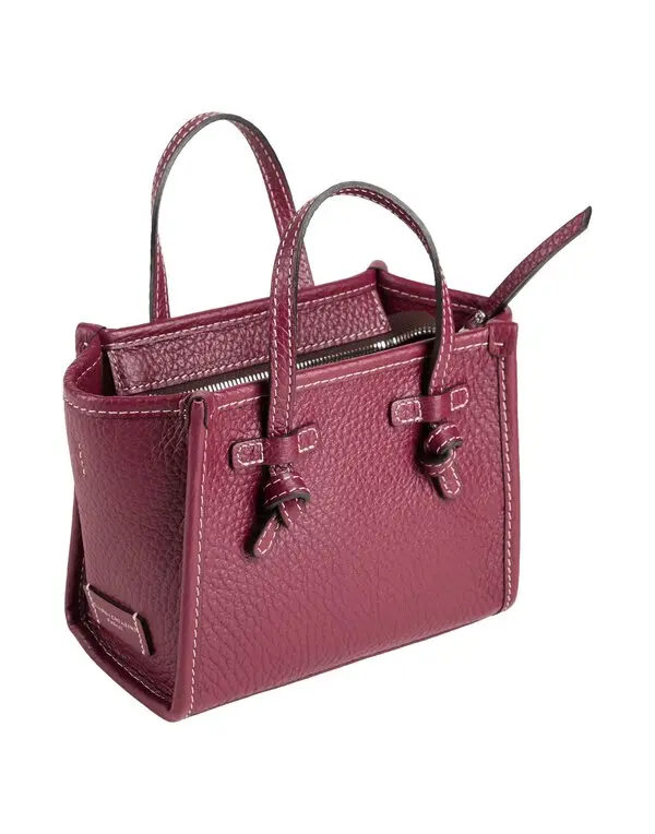 GIANNI CHIARINI Leather Handbag - Purple