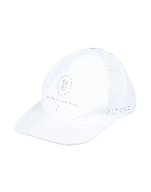Brunello Cucinelli Hat Size Polyamide, Elastane - White