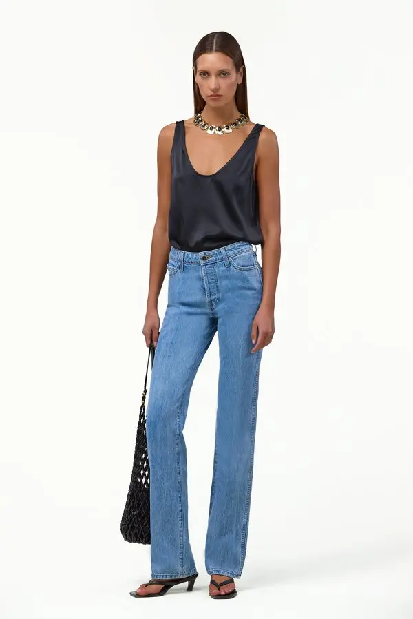 SAME The Perfect Jean Straight Leg - Classic Blue