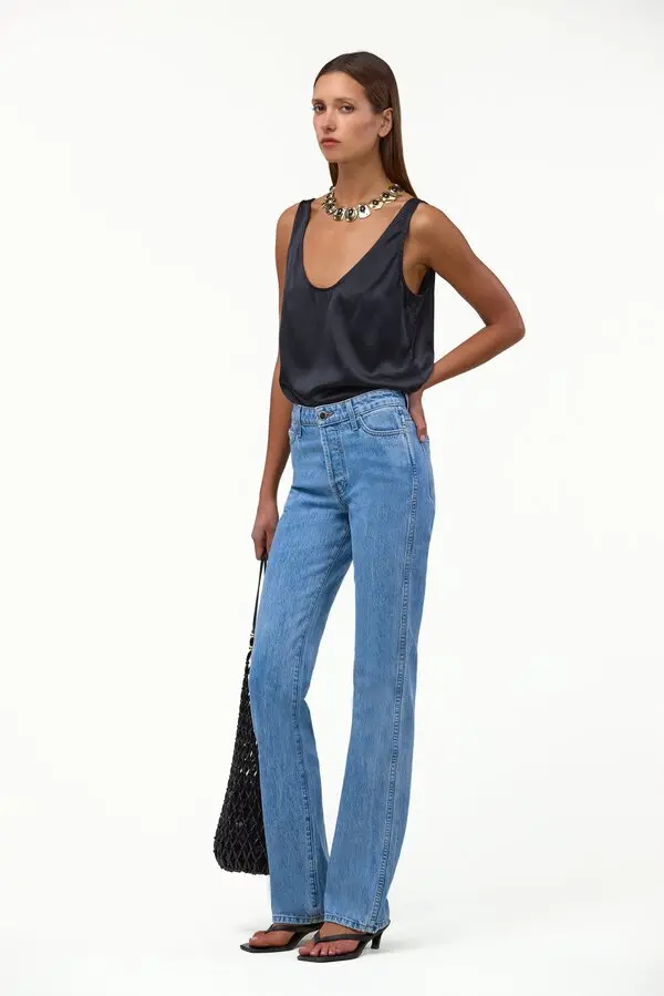 SAME The Perfect Jean Straight Leg - Classic Blue