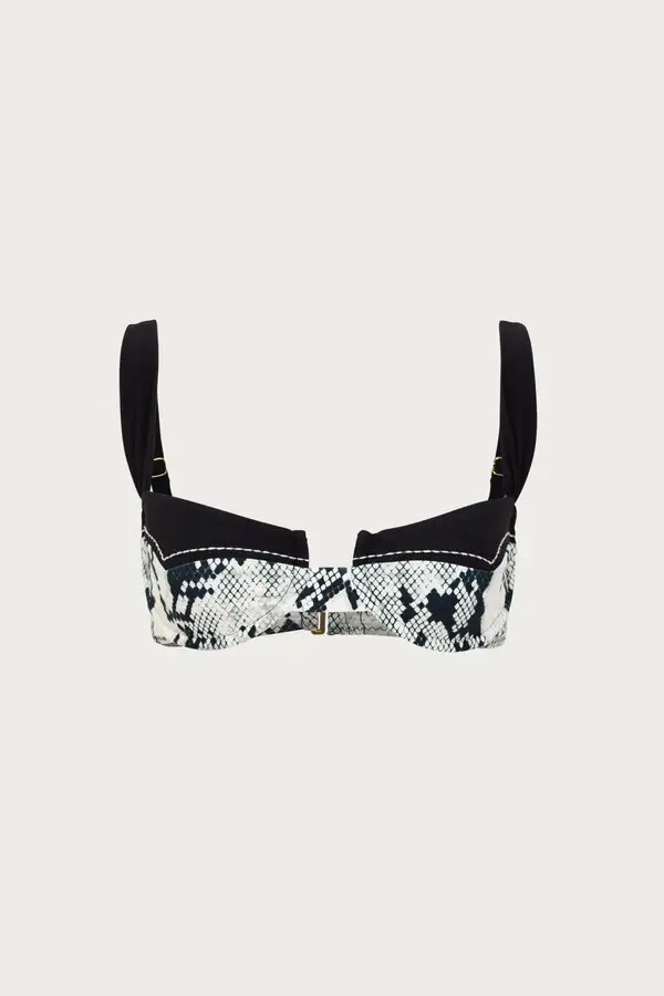 SAME LOS ANGELES Western Underwire Top