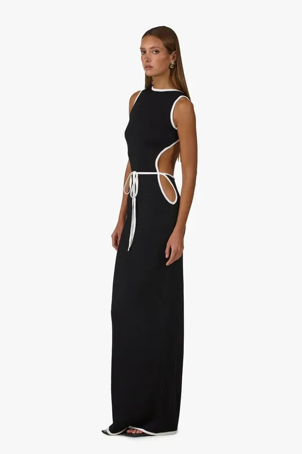 SAME Tie Maxi Dress