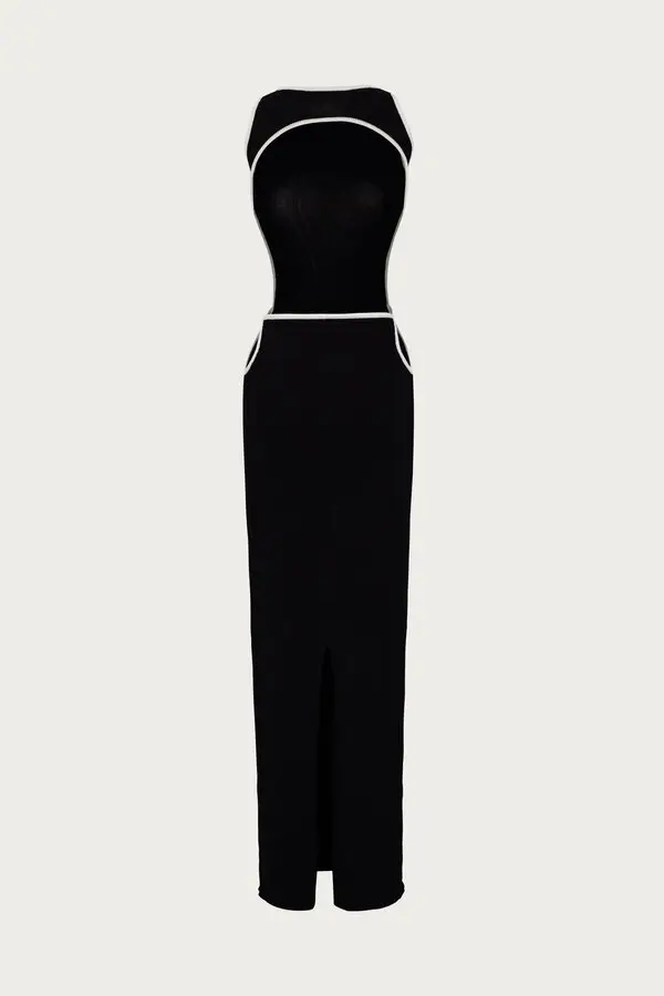SAME Tie Maxi Dress