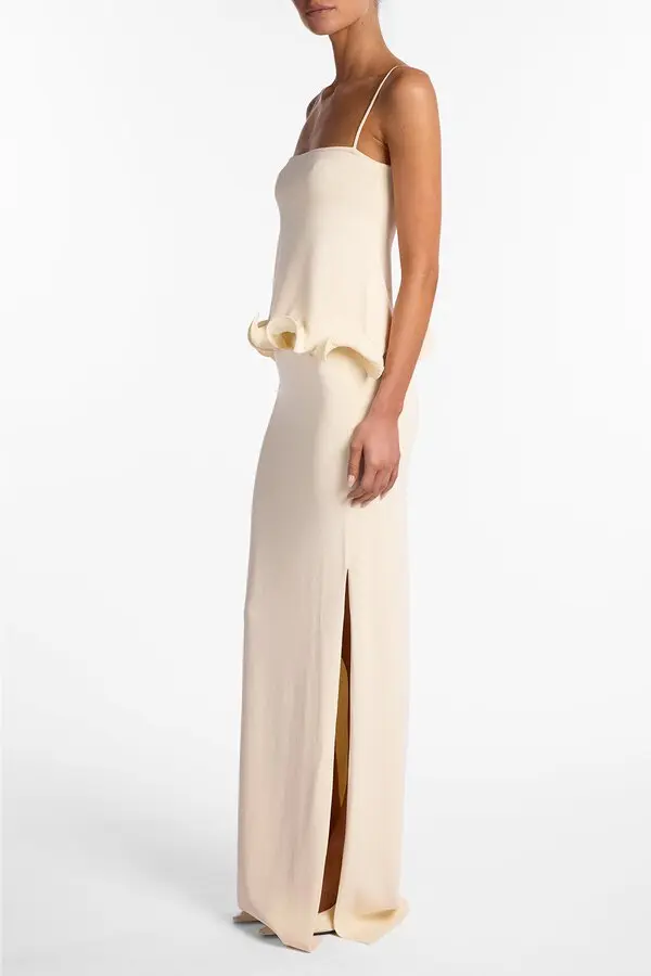 SAME Ruffle Hem Tank Top