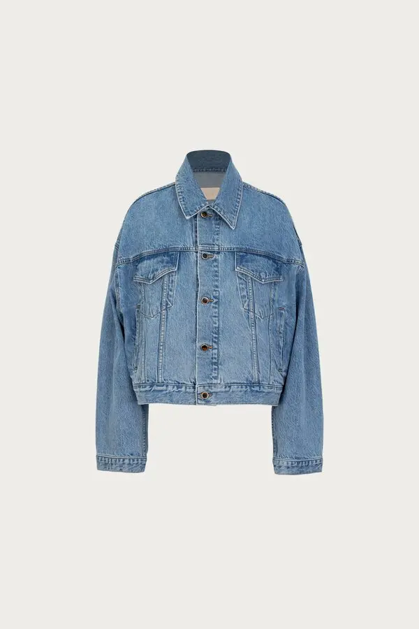 SAME DENIM The Perfect Denim Jacket - Classic Blue