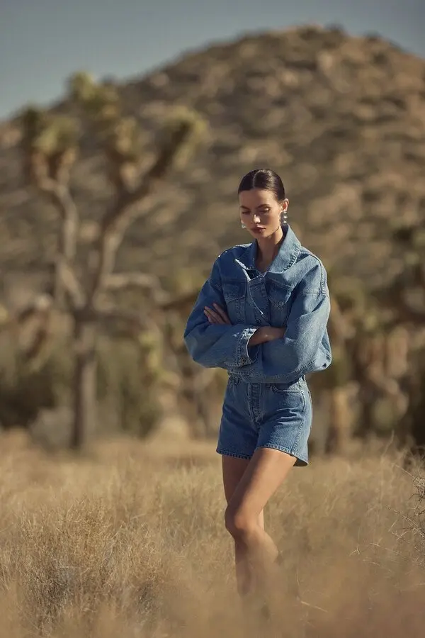 SAME DENIM The Perfect Denim Jacket