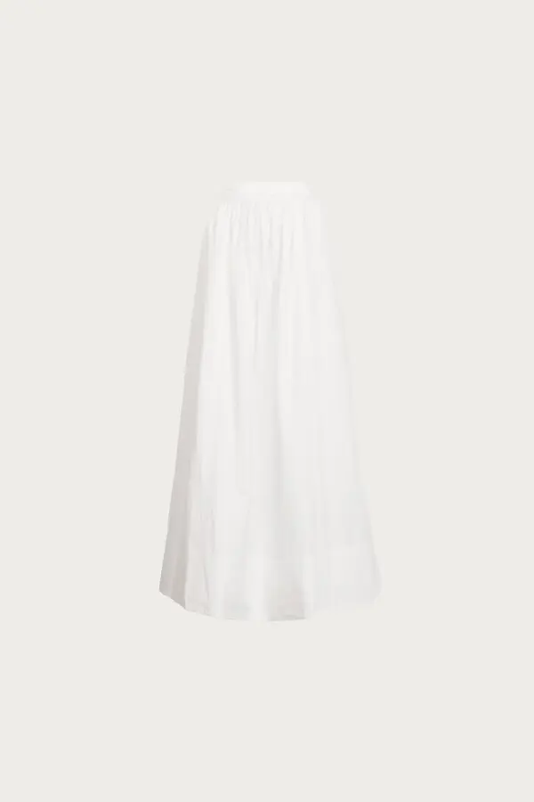 SAME Poplin Maxi Skirt