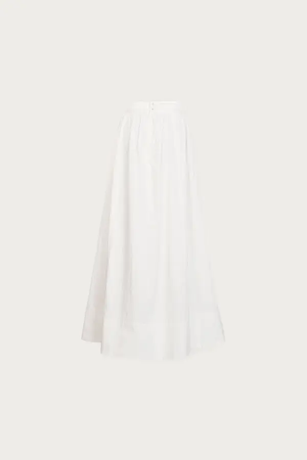 SAME Poplin Maxi Skirt