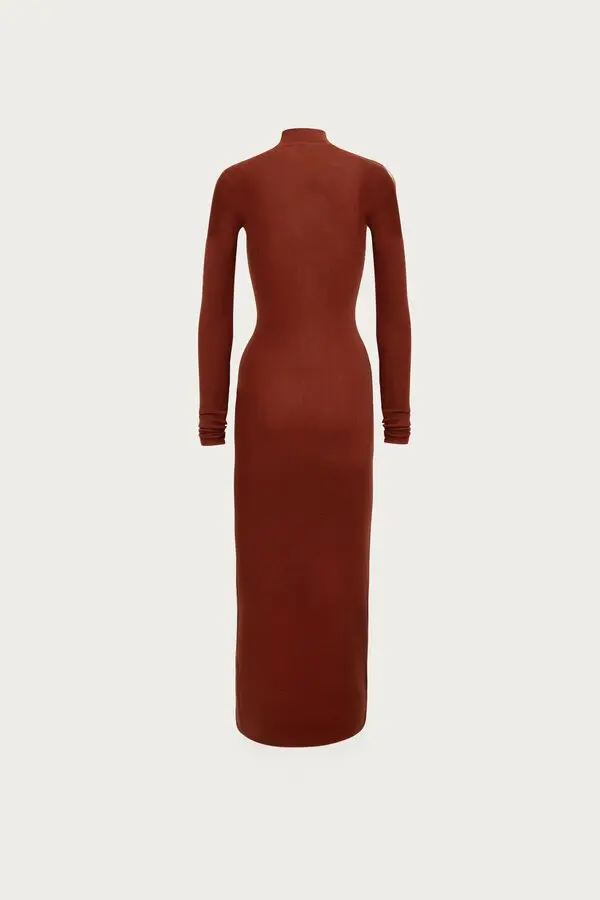 SAME Shimmer Mockneck Dress