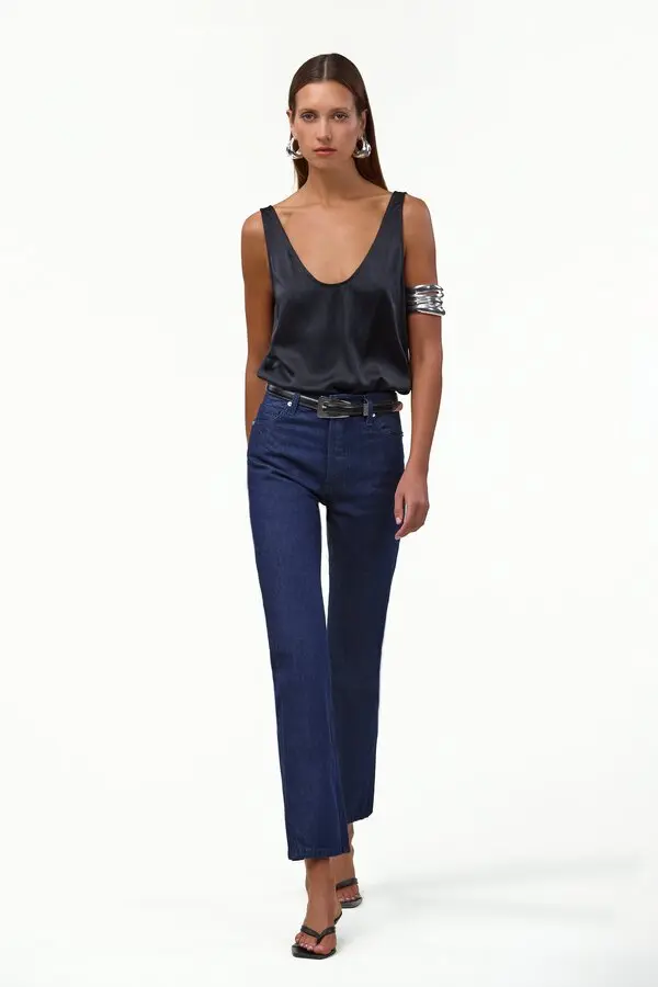 SAME DENIM The Straight Ankle Jean