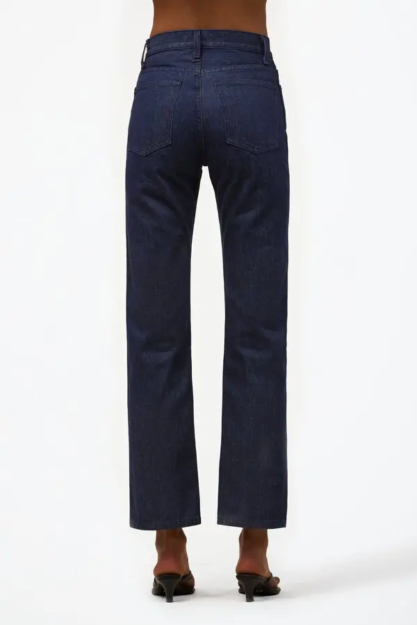 SAME The Straight Ankle Jean - Dark Indigo
