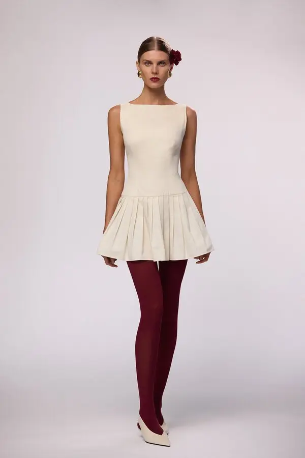 SAME Poplin Mini Dress