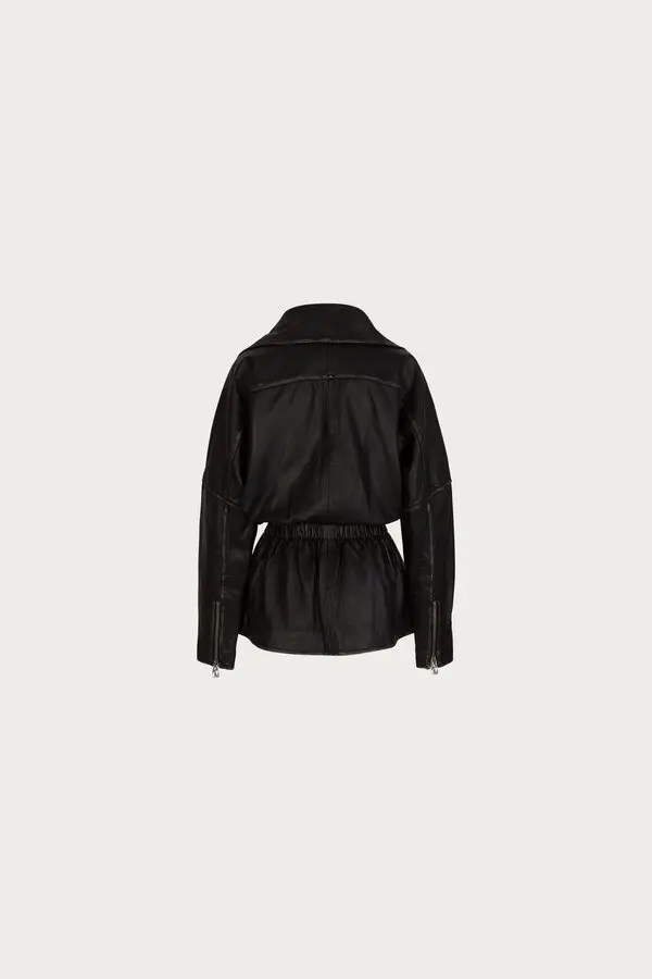 SAME The Leather Parka