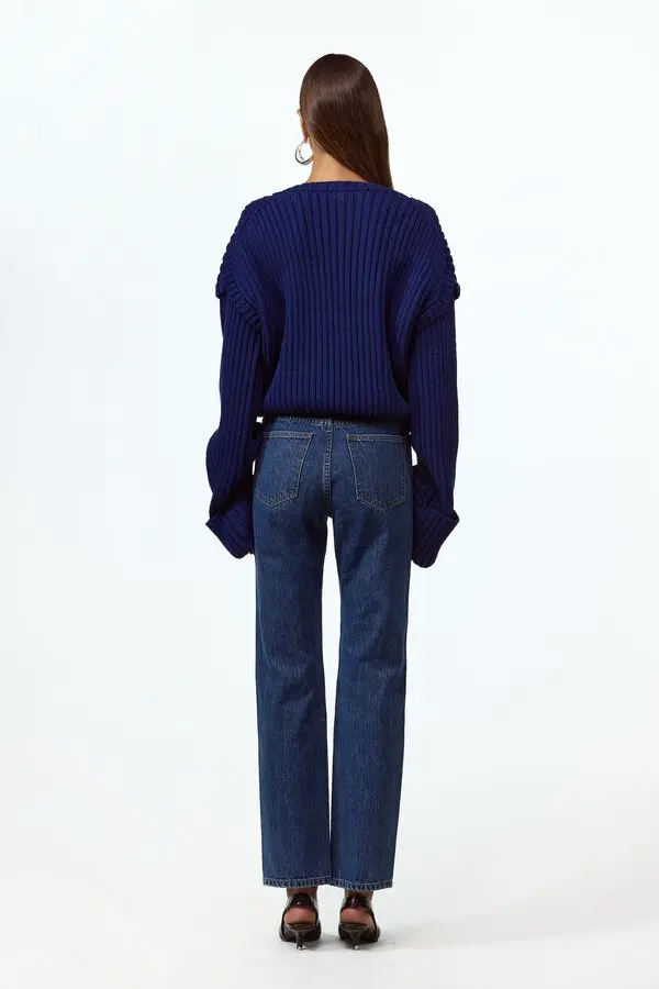SAME DENIM The Straight Ankle Jean