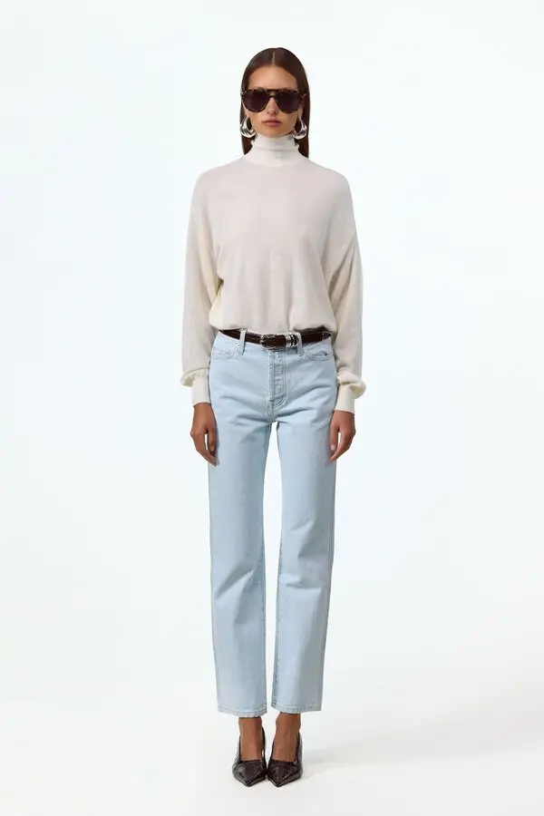 SAME DENIM The Straight Ankle Jean