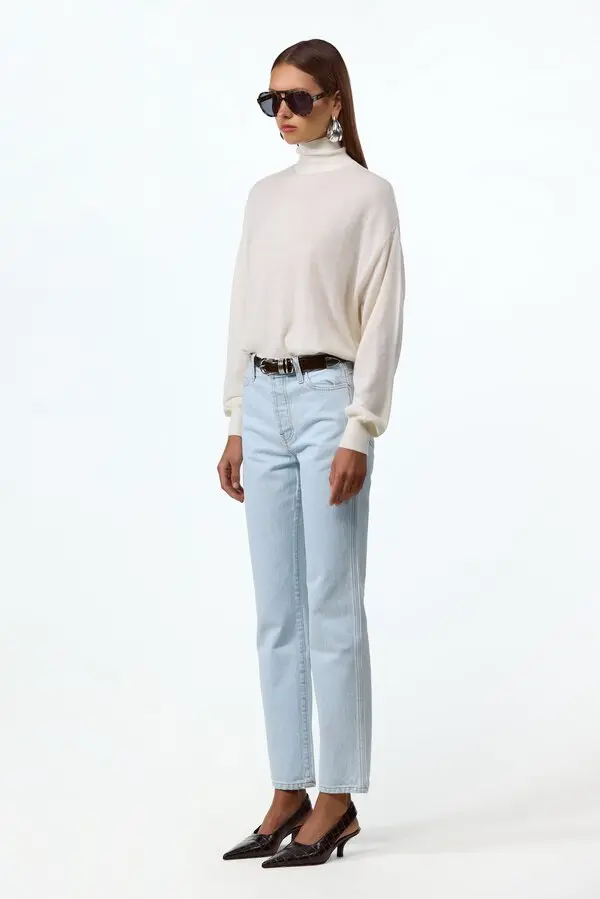 SAME DENIM The Straight Ankle Jean