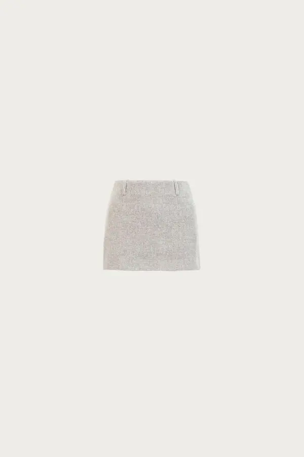 SAME Wool Mini Skirt