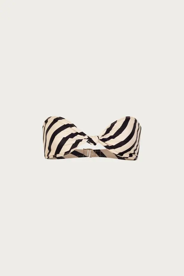 SAME LOS ANGELES Knotted Bandeau Top