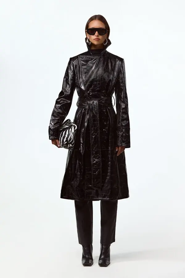 SAME The Leather Trench